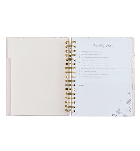 Busy B Bride to B Wedding Organizer with Tabbed Sections/Checklists/Pockets
