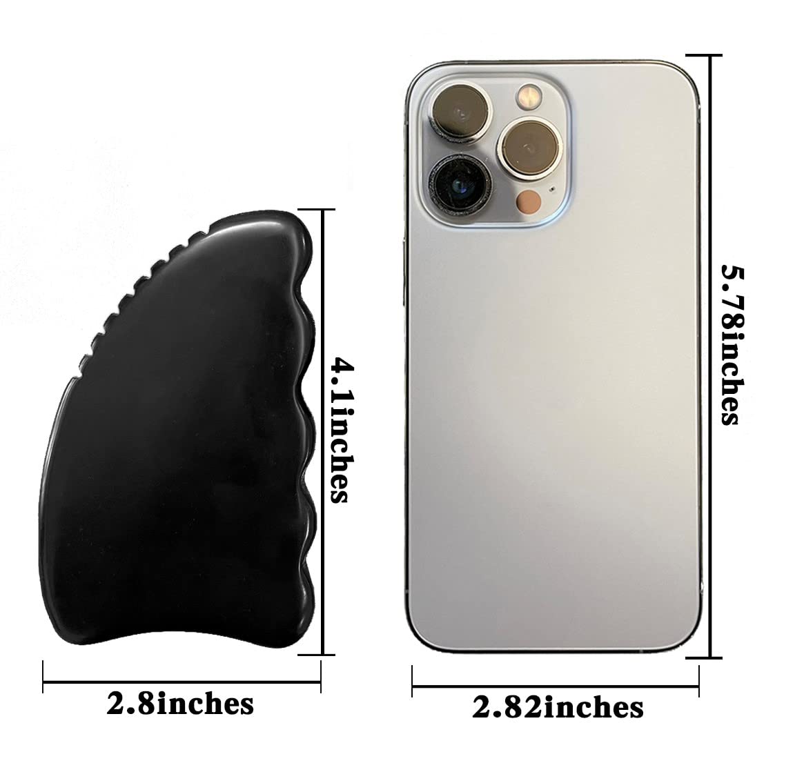 ChenTaid Gua Sha Facial Tools Skin Care Tools Gua Sha Stone Guasha Tool For Face For Spa Acupuncture Therapy Trigger Point Treatment (triangle)