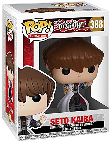 Funko Pop! Animation: Yu-Gi-Oh! - Seto Kaiba Vinyl Figure (Bundled with Pop Box Protector Case)