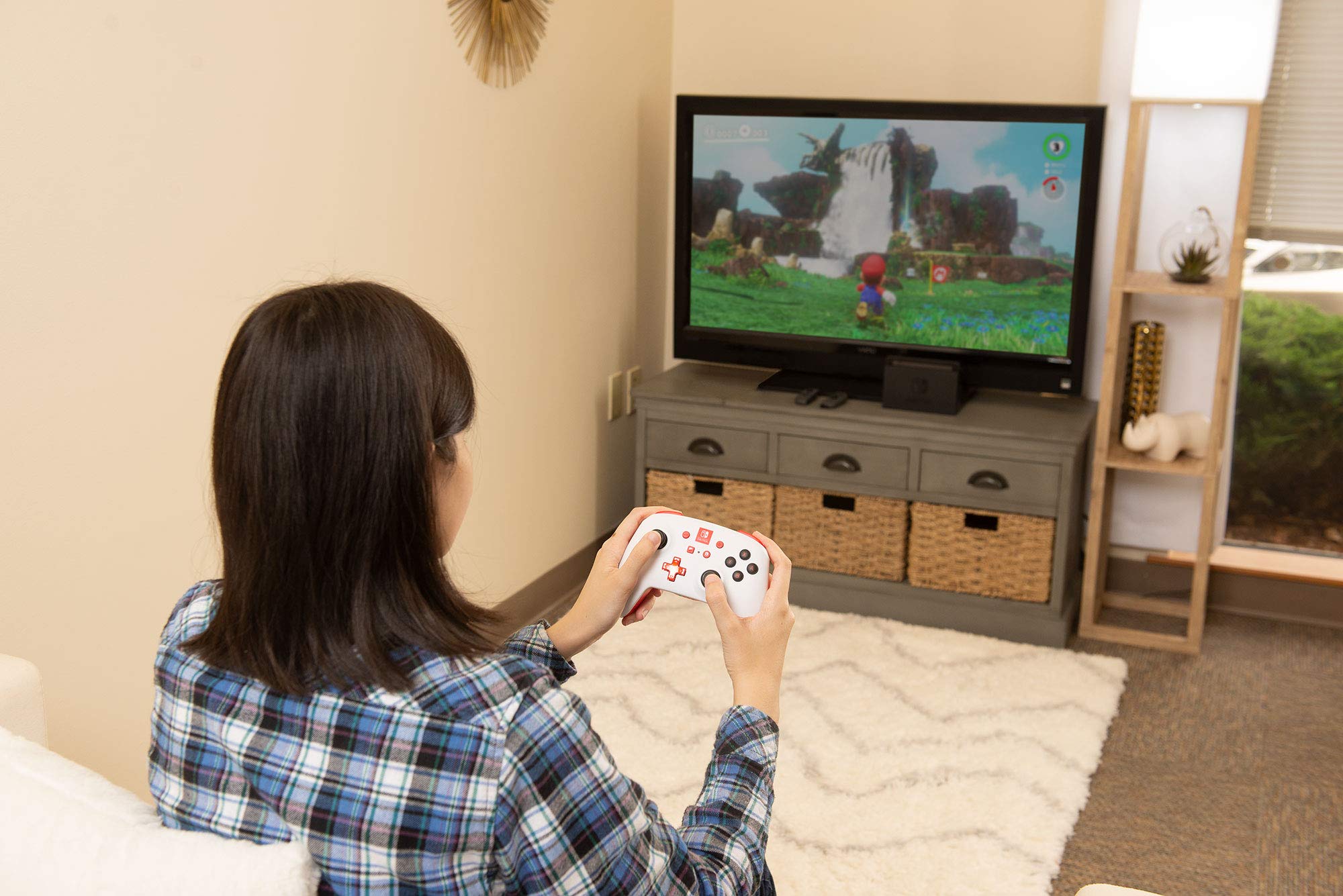 PowerA Enhanced Wireless Controller for Nintendo Switch - White