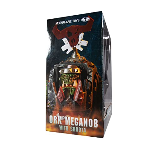 Warhammer 40,000 Ork Meganob with Shoota & Base Mega Action Figure