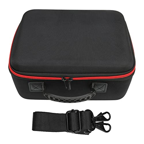 Carrying Case, Shockproof Game Storage Case Portable Foam Padded with Shoulder Strap for Game Console