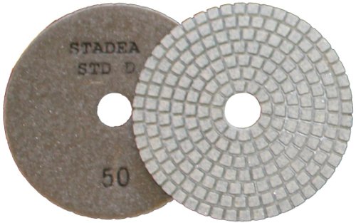 STADEA 4" Diamond Wet Polishing Pads for Wet Polisher Concrete Stone Polishing: Grit 30 grinding wheel
