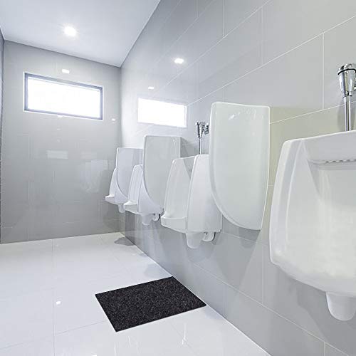Cibicon Urinal Mats,Bathroom Floor Protector,Urinal Floor Mats,Toilet Urinal Mat,Absorbent Material,Waterproof Layer,Anti-Slip,Durable and Machine Washable (Urinal Mats: 24inches x 20inches)
