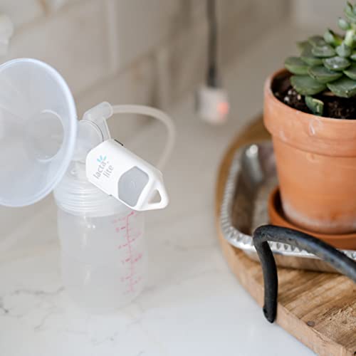 Hands Free Breast Pump Light,Lacta Lite,Wearable, Portable, Clip-On, Rechargeable Set of Lights White Set of 2