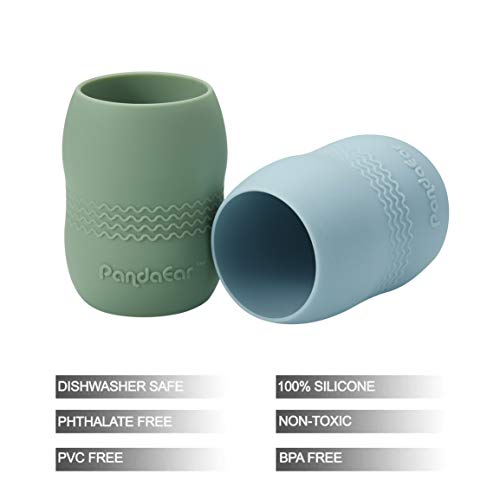 PandaEar Portable Baby Seat Travel & Tiny Silicone Drinking Training Cup