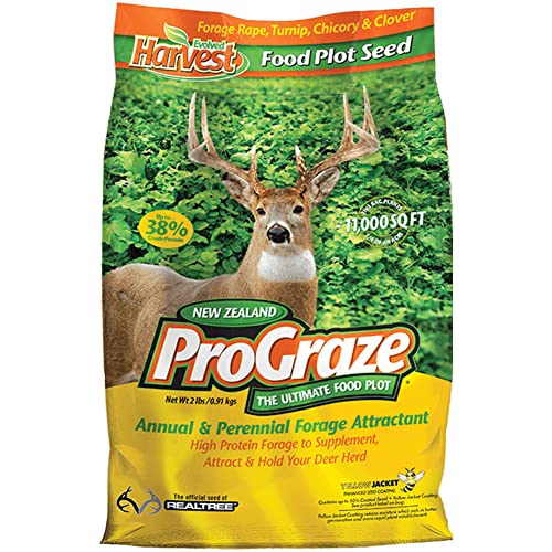 Evolved Habitats Evolved Harvest ProGraze Perennial Food Plot Seed for Deer - Rich-in-Minerals Biologist Developed Forage