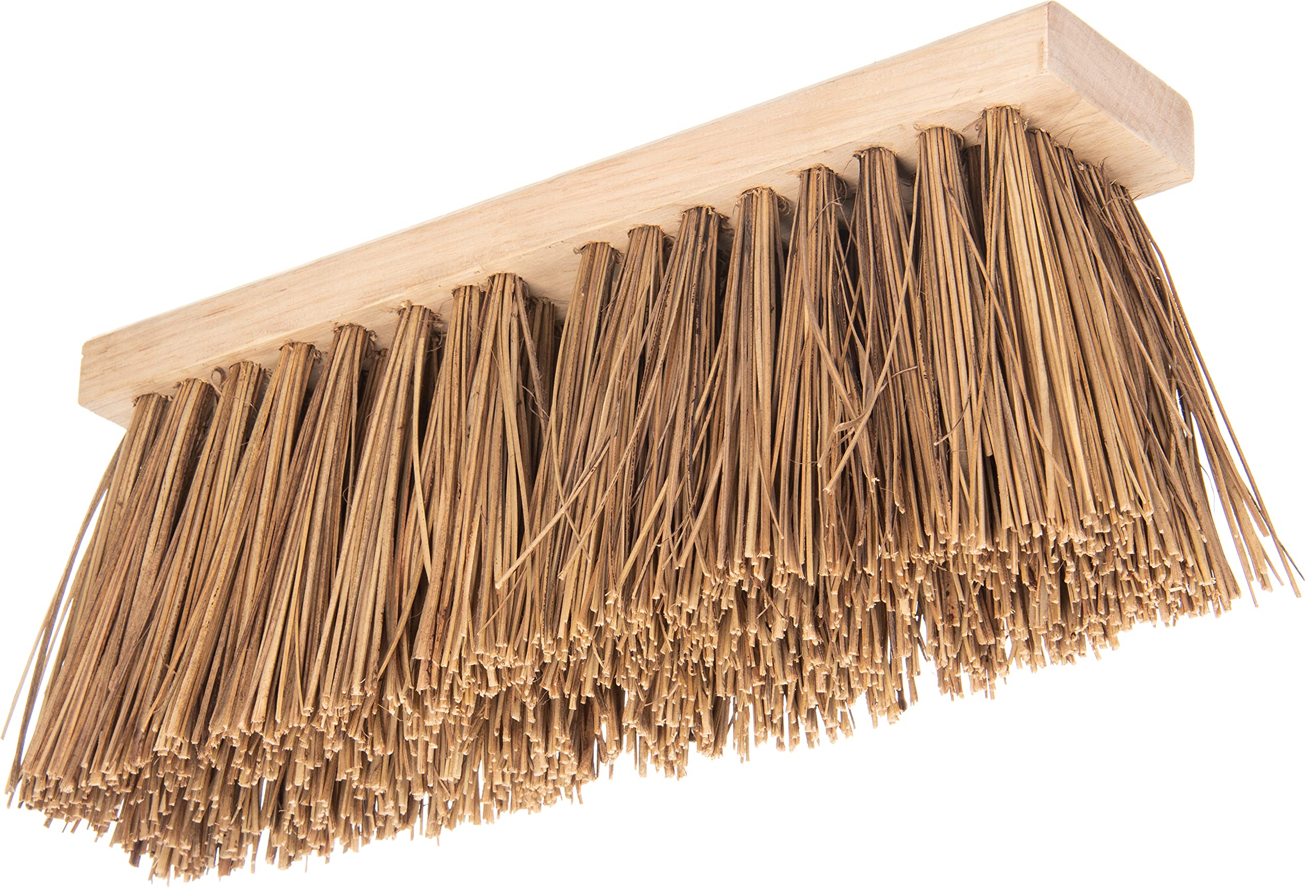 SPARTA 3621941600 Flo-Pac Hardwood Block Stalk Street Broom, Palmyra Bristles, 16" Block Size, 6-1/4" Bristle Trim (Pack of 12)