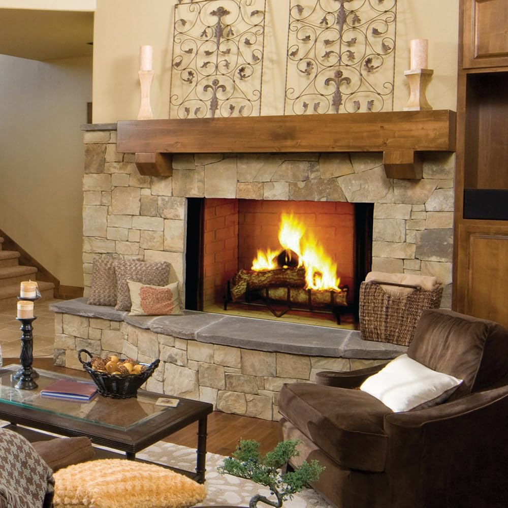 Wilson Cherry Split Firewood - Seasoned Natural Kiln Dried Fireplace, Fire Pit, Bonfire Logs (Regular)