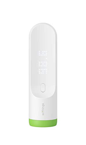 Withings Thermo – Contactless Smart,Digital Thermometer Forehead, No touch, Baby thermometer, Infant thermometer, Toddler & Adults, FSA-Eligible