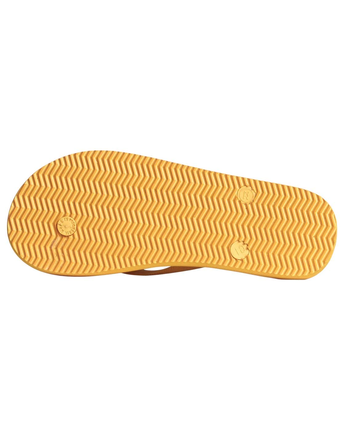 Billabong Women's Sunlight Flip Flops, Yellow Mango 63, 8