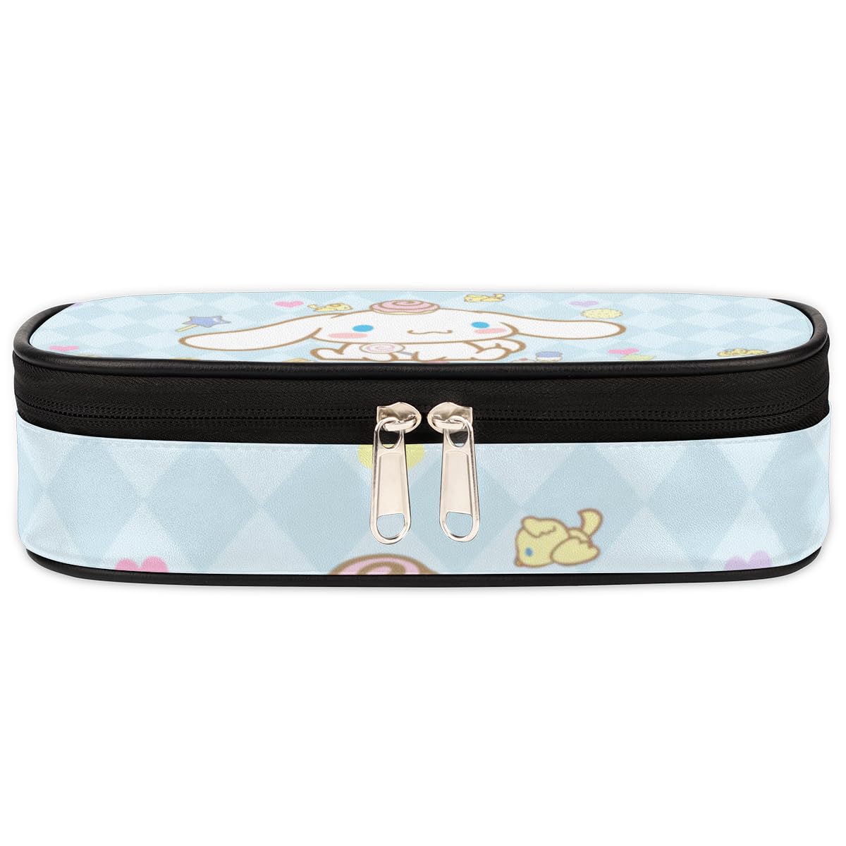 Cartoon Pencil Case, Pencil Box with Zipper, Large Capacity Pen Bag for School Supplies Gift
