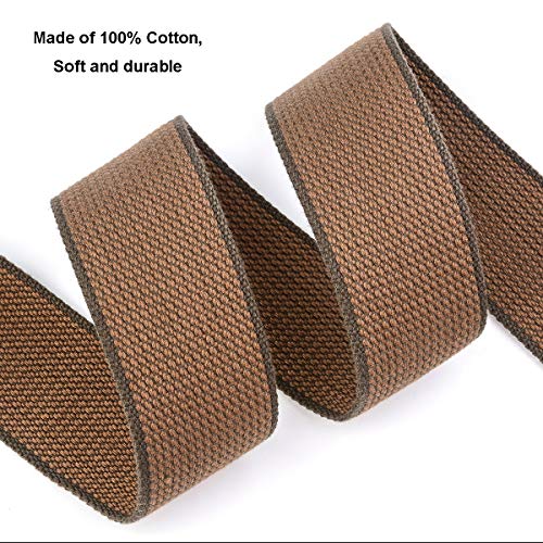 BestSounds Guitar Strap - Shoulder Strap for Acoustic, Electric and Bass Guitars with Leather Head and Pick Holder Pockets