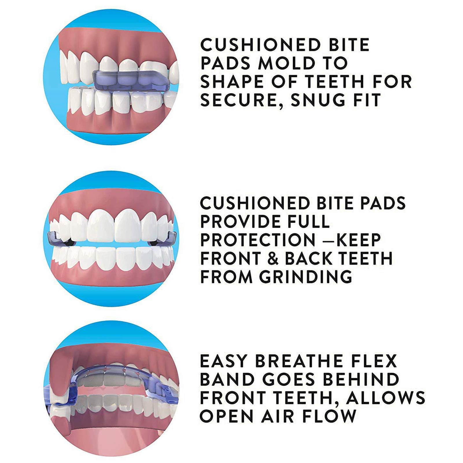 GOTOTOP Dental Guard, Night Comfortable Tooth Guard Ultra Lightweight Design for Hospital for Household