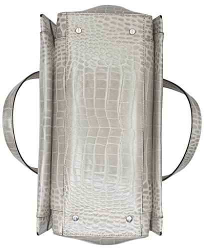 Calvin Klein Fern Triple Compartment Tote, Fawn Croco