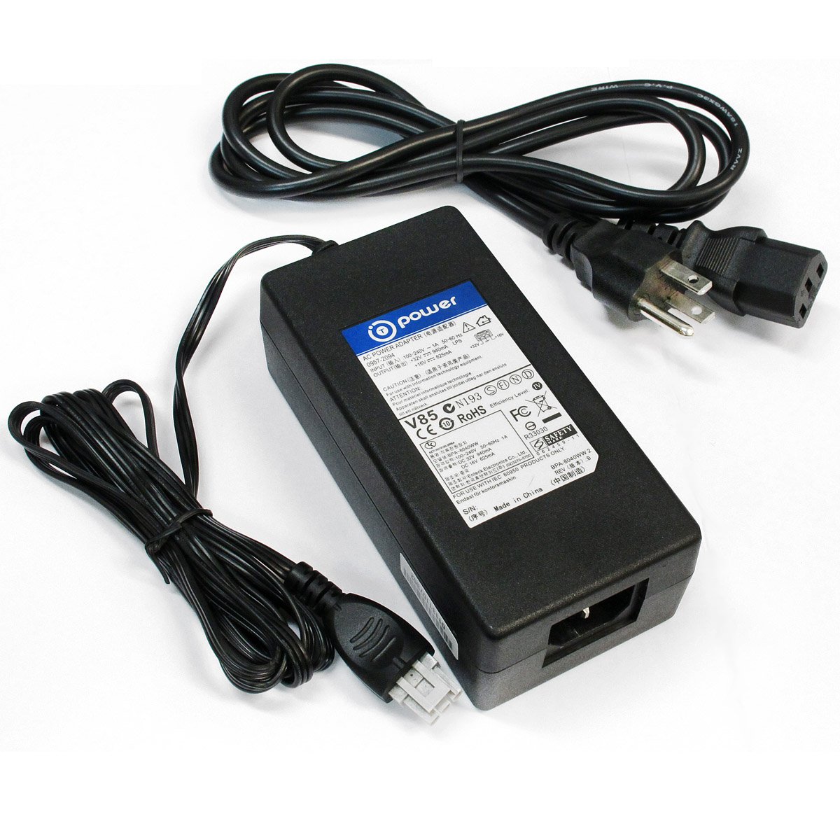 T POWER 32V Ac Adapter for HP DeskJet F2187 F2110 F4140 F4185 F4190 PhotoSmart C3100 All-in-One Q8160 Color Printer 1507 1510V 1510xi Q5881A DeskJet D1420 D1430 D1470 Power Supply Charger