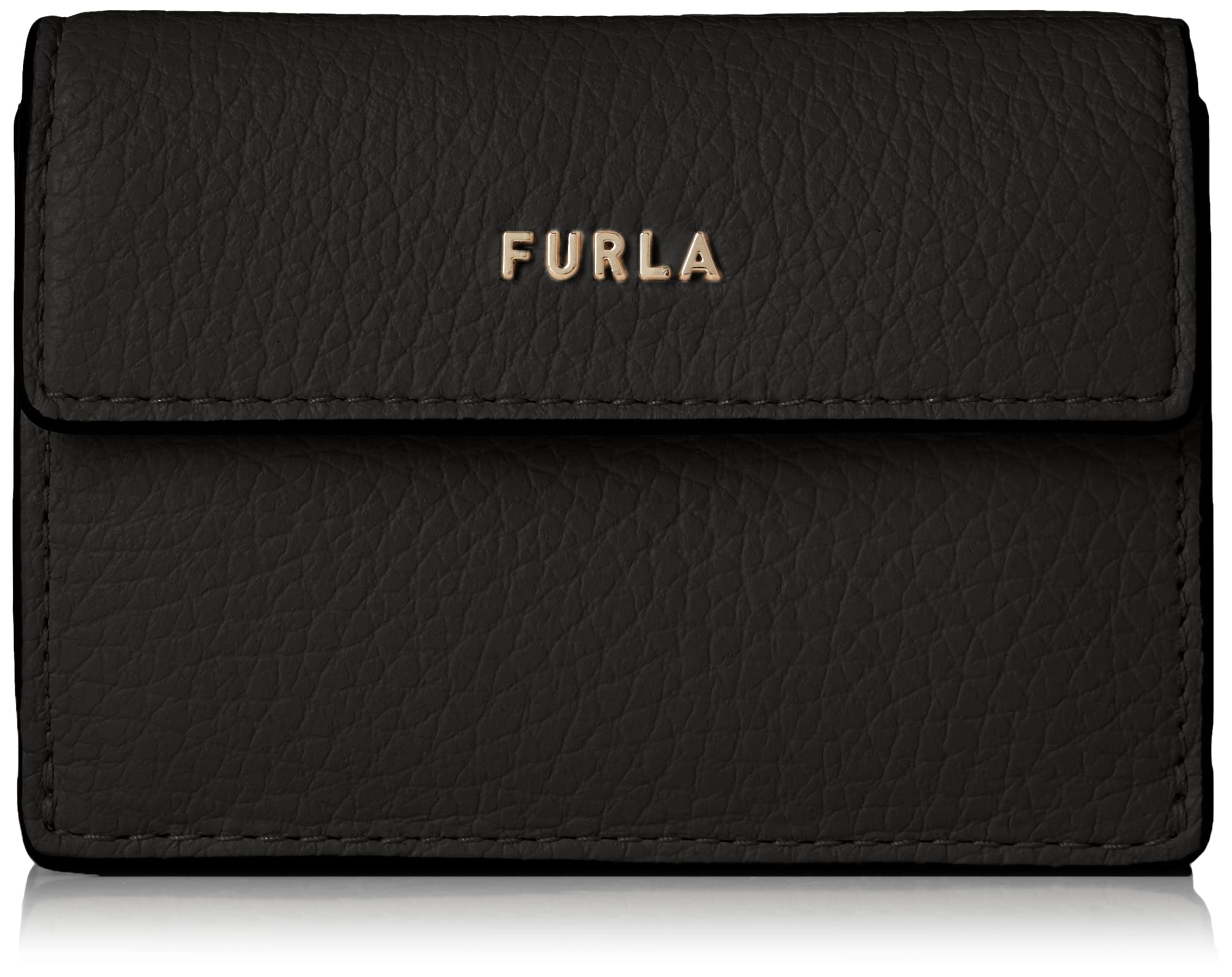 Furla Babylon PCY9UNO Women's Tri-Fold Wallet, Nero