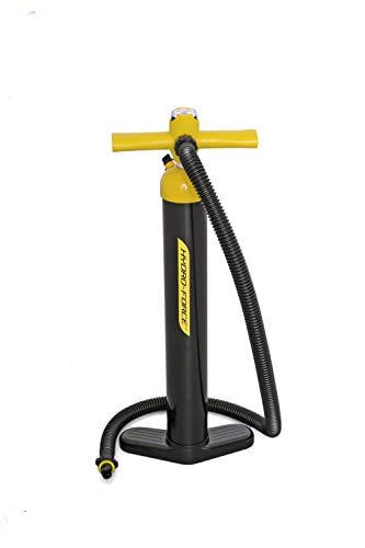 Bestway Hydro-Force Panorama Inflatable Stand-Up Paddleboard Set with See-Through Window (11β2β x 35β x 6β) | Includes Paddle, Hand Pump, Backpack, Leash, Fin, Repair Patch Kit