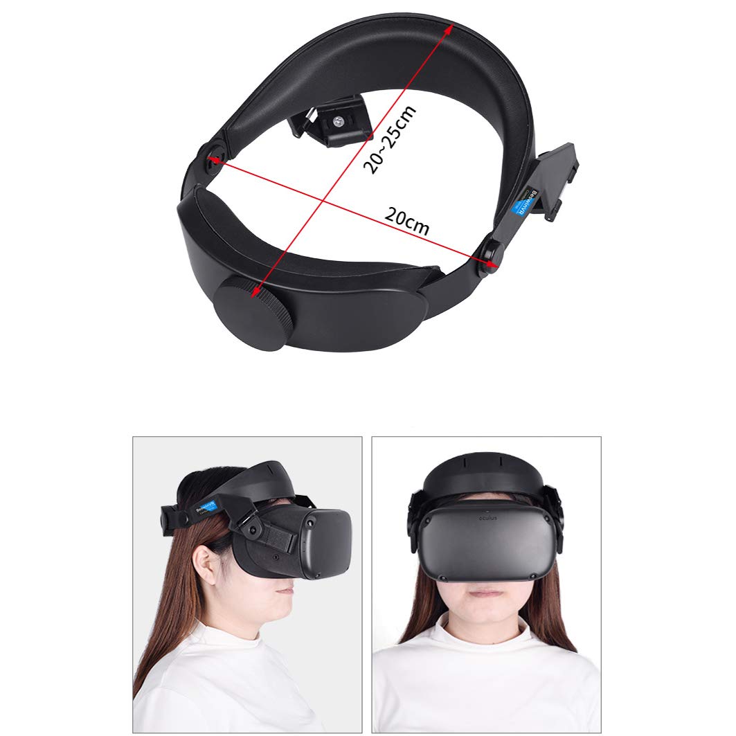 BeswinVR Halo Strap for Quest 2 and Oculus Quest - Quest 2 Adapter Ready- Virtual Reality Accessories (USA Stock 3-5 Days Shipping)