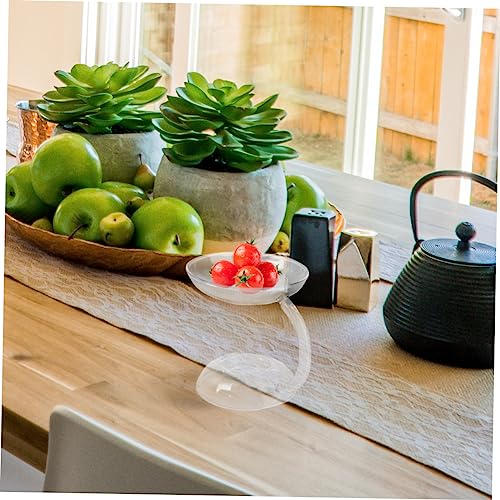 FUNOMOCYA 1Pc Tableware Storage Cup Appetizer Serving Bowl hand decor pastry bowl Dessert Display Stand small candy display rack Crystal trays decorative Glass decorative bowl manual