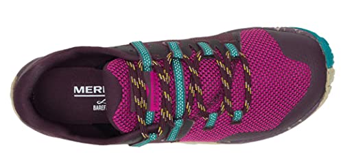 Merrell J067040 Womens Running Shoes Trail Glove 6 Fuschia US Size 8M