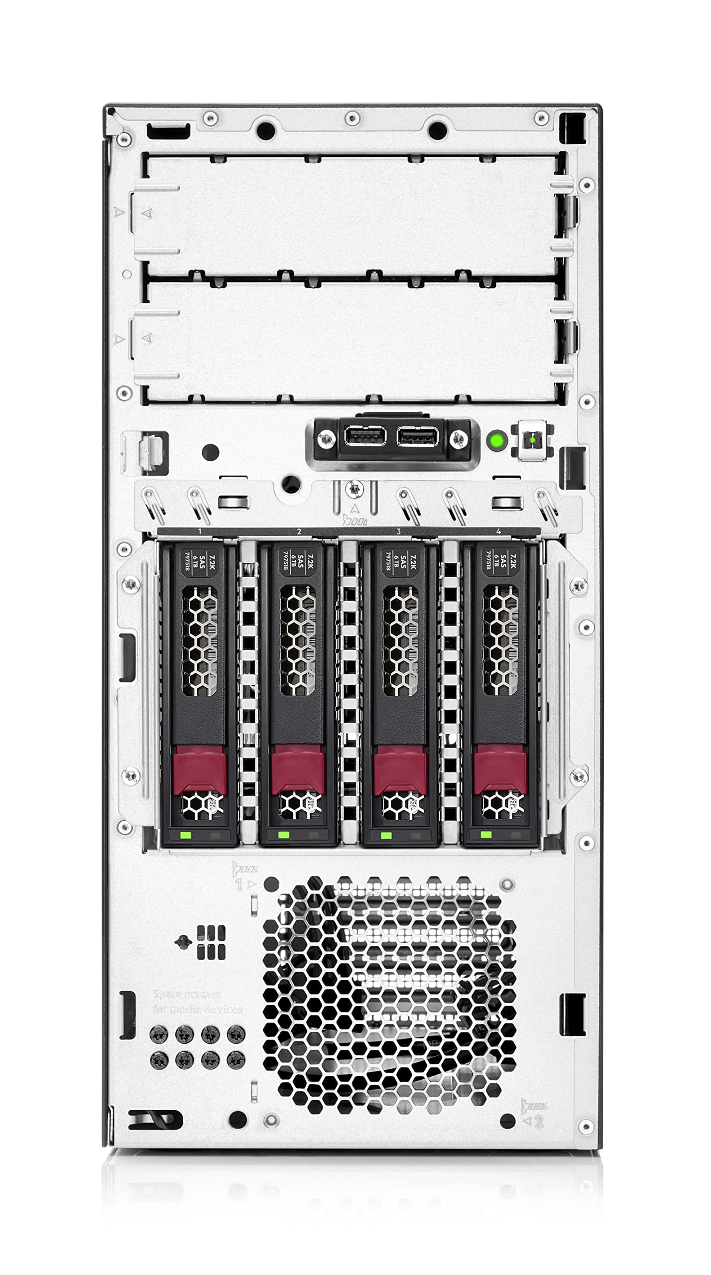 HPE ProLiant ML30 Gen10 Plus E-2314 2.8GHz 4-core 1P 16GB-U 4LFF 350W PS Server