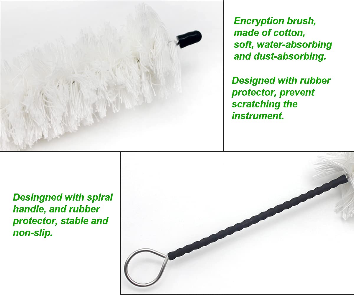 Y-Axis 10 Pcs Flute Cotton Cleaning Brush Kit