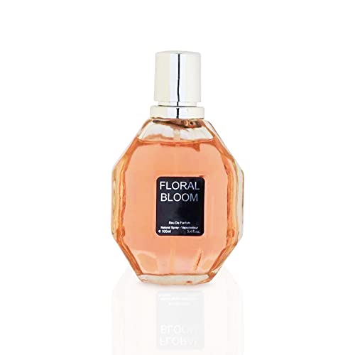 META-BOSEM Floral Bloom, Women Perfume Eau de Parfum Natural Spray Fragrance - Fresh Floral Scent - Flowery Vanilla Notes - Holiday Gift - for All Day Use - a Classic Bottle, 3.4 Fluid Ounce/100Ml