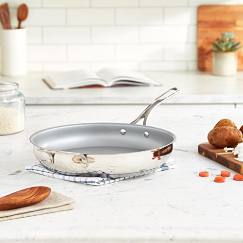 Cuisinart 9522-30HNS 12" Nonstick Skillet, Stainless Steel