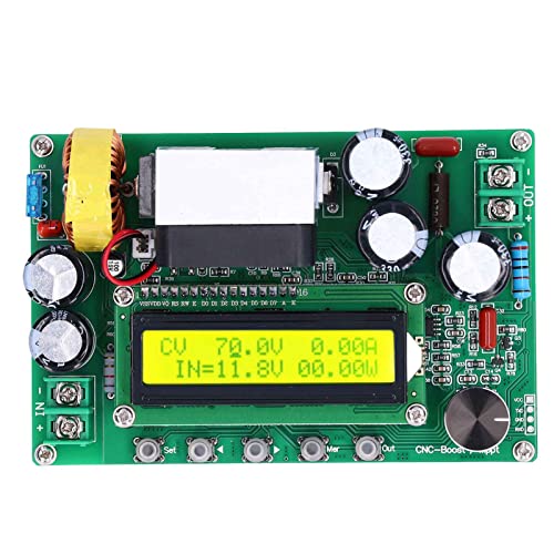 Digital Booster Module, LCD Display Protection Modules Simple Wiring Solar MPPT Charging Cooling Fan Design with Communication for Automation Equipments