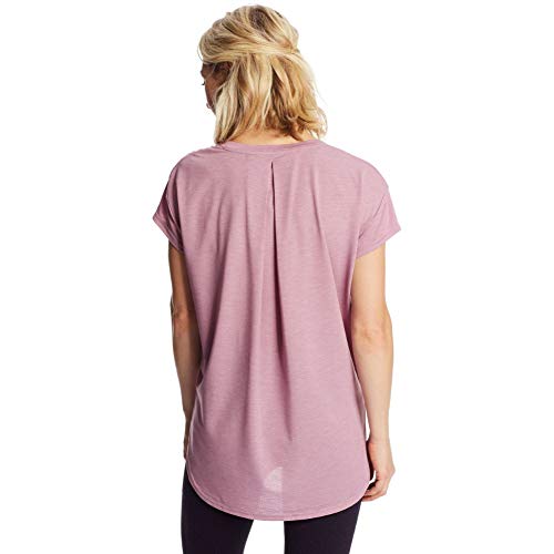 C9 Champion womens Active Tee T Shirt, Mauve Mist Purple Heather, Large US