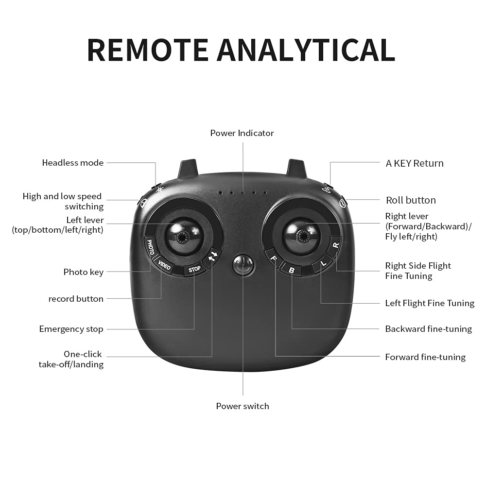 Bingchat New Upgraded Drone for kids 8-12, Beginner Drone with Camera 1080P HD, App Control, Crash Frame, 3D Flip, Speed Adjustment