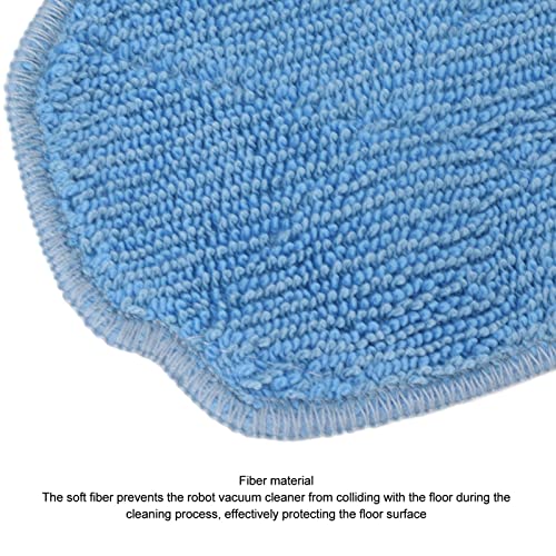 EVGATSAUTO Robot Vacuum Brush Filter Parts, Premium Fiber Robotic Vacuum Cleaner Accessories Kit Mop Cloth Side Brush Filter Parts Replacement for BR150 BR151