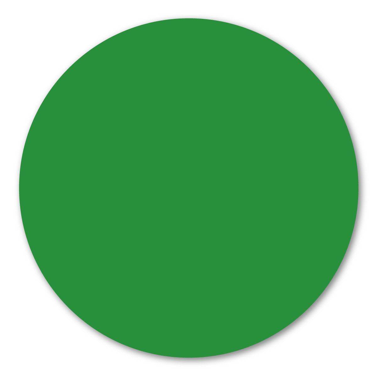 Dark Green Polka Dot Magnet by Magnet America is 4" x 4" Made for Vehicles and Refrigerators