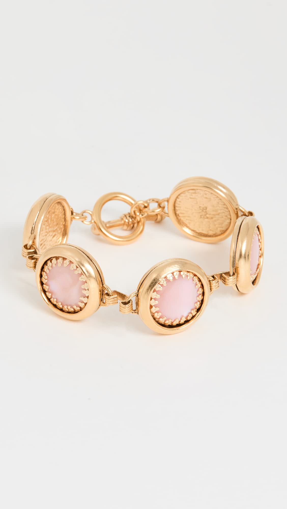 Brinker & Eliza Women's Petal Bubble Bracelet, Gold, One Size