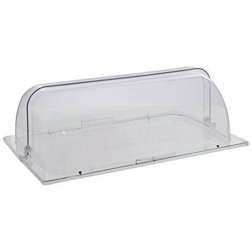 Chafer Cover Full Size Clear Polycarbonate Rolltop- 21" L x 13" W x 7" H