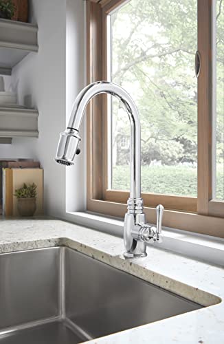 Gerber Plumbing Pull-Down Kitchen Faucet with SnapBack Retraction