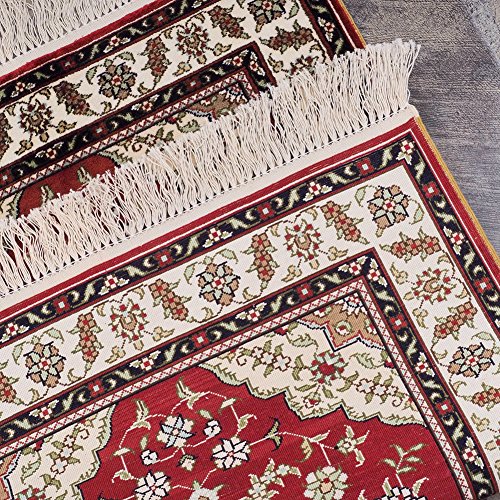 YILONG CARPET 2x3ft 100% Hand Knotted Silk Rug Persian Oriental Carpet 812B2x3