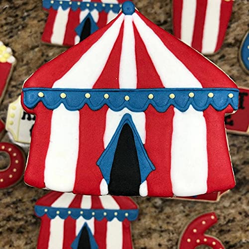 Circus Tent 4.5 Inch Cookie Cutter from The Cookie Cutter Shop β Tin Plated Steel Cookie Cutter