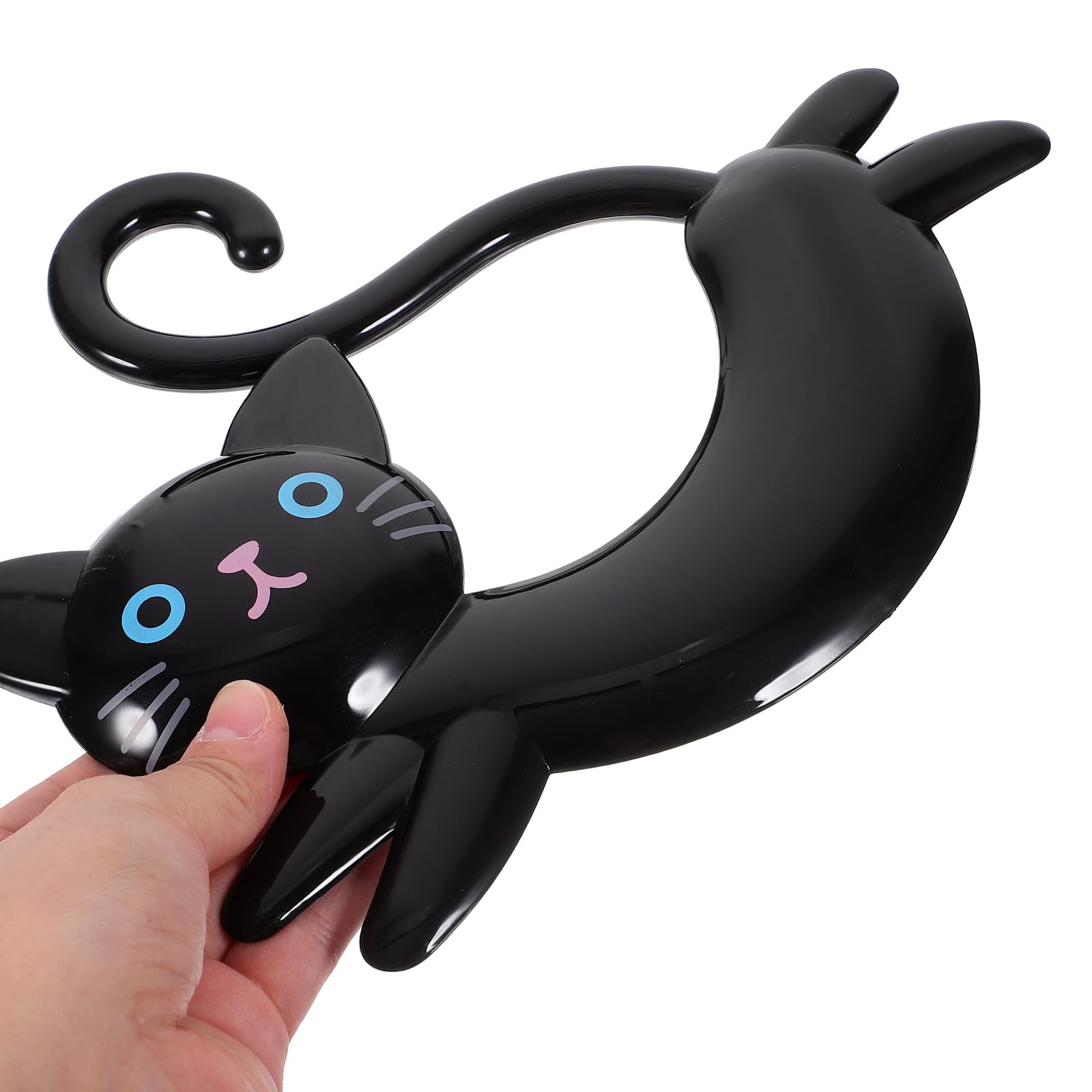 CATIEBYE Modern Towel Hanger for Kitchen Bathroom Towel Holder Wall-Mounted Bath Towel Rack Cat Towel Holder for Women Children
