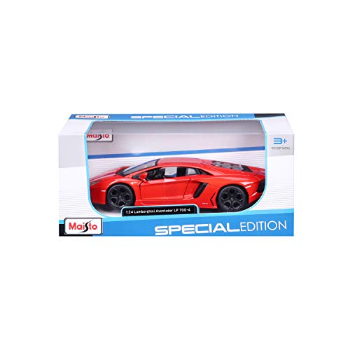 Maisto 1:24 Scale Special Edition Lamborghini Aventador LP 700-4 Die-Cast Vehicle (Colors May Vary)