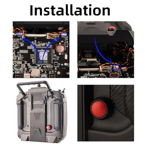 Buddy RC RadioMaster DIY Upgrade Button for TX16S MKII Radio(RED MOMENTARY)