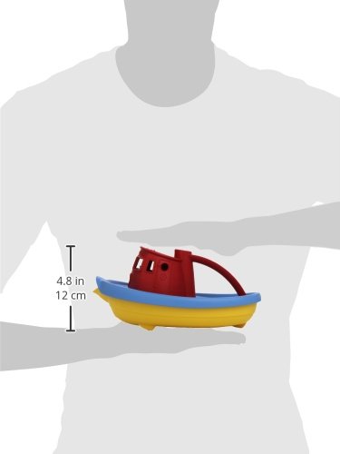 Green Toys My First Tug Boat, Red