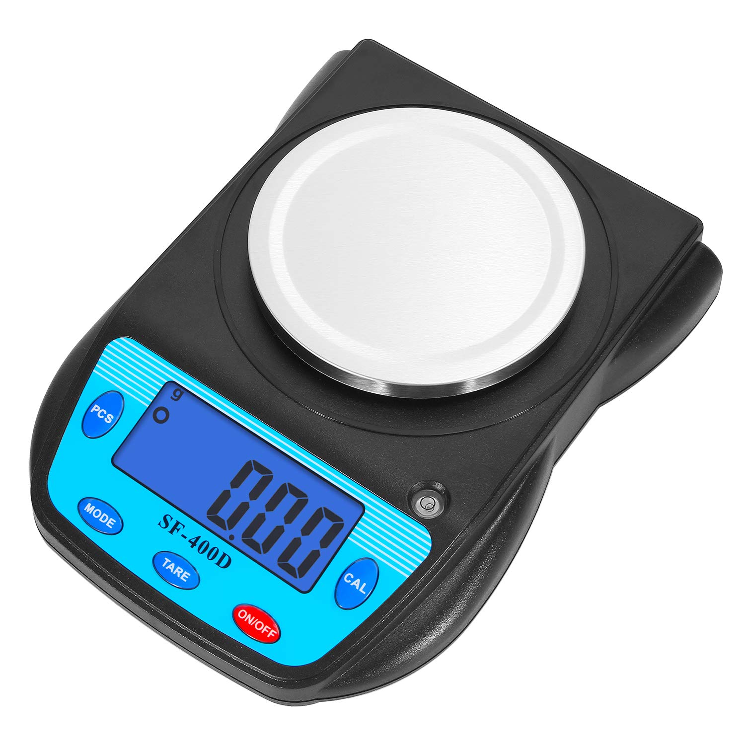Bonvoisin Digital Lab Scale 600g x 0.01g Precision Electronic Scale LCD Display Analytical Balance Jewelry Scale Scientific Scale 0.01g Accuracy