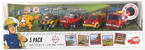 Majorette 7/203094002038 SLP GIFTPACK 5pcs Miniature Cars Set, Red/Yellow
