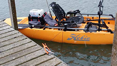 Brush Gripper Securely Anchor Your Kayak, Canoe or Boat in Seconds. The Harder You Pull The Tighter It Grips! - Made in USA