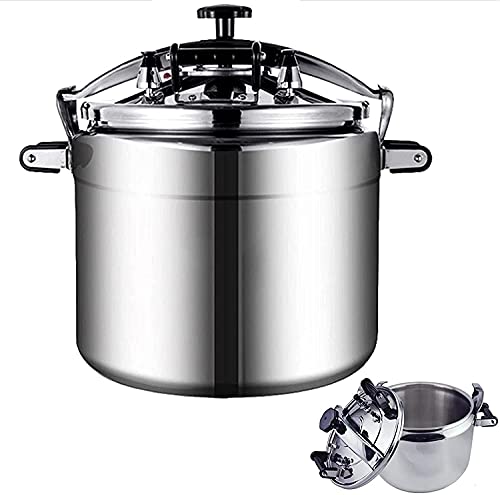FFLLAS Pressure Cooker,50 Liter Large Capacity Explosion-Proof High Pressure Cooking Pot Suitable for Gas Stove Cooker Restaurant Hotel Commercial,50L