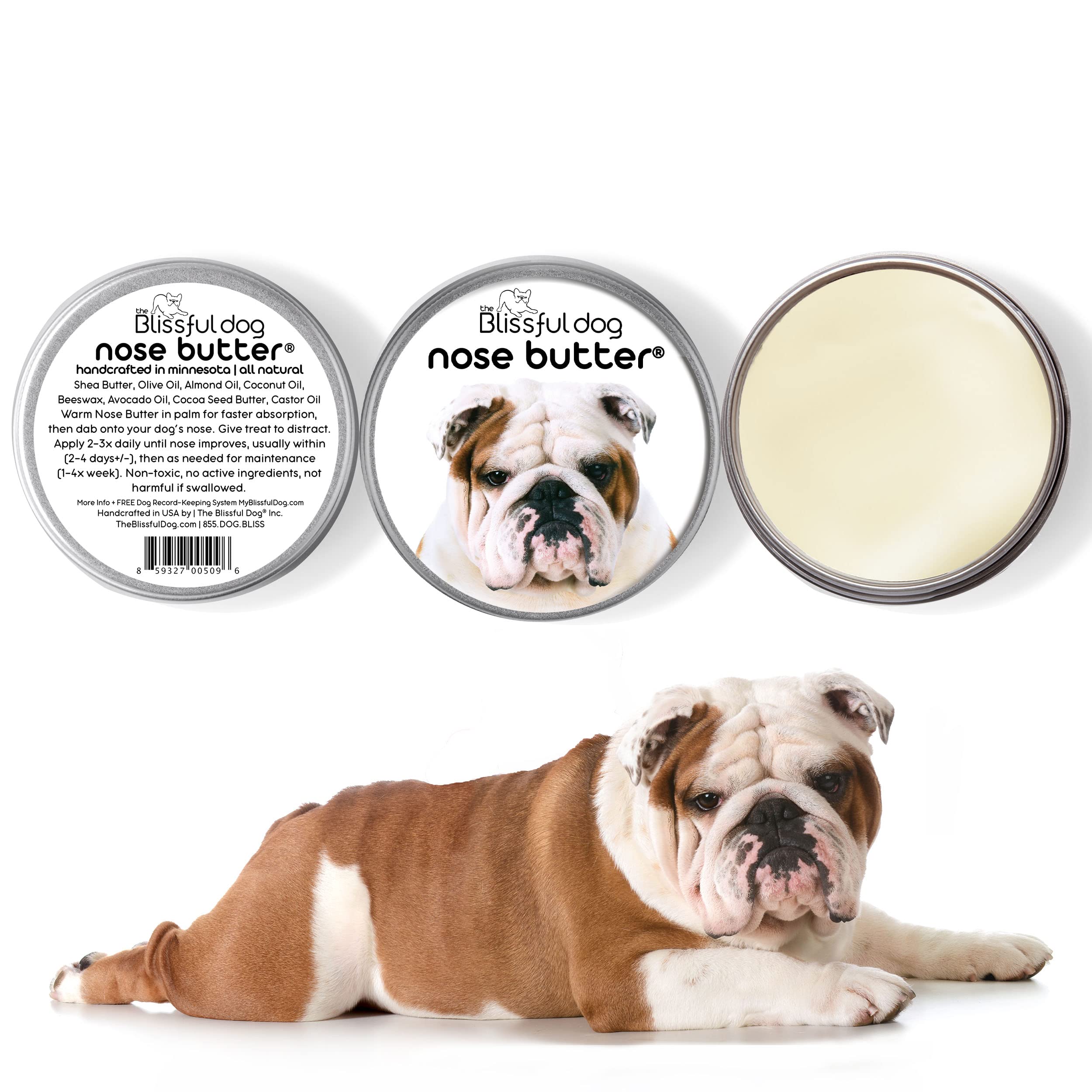 The Blissful Dog Bulldog Nose Butter, 1-Ounce