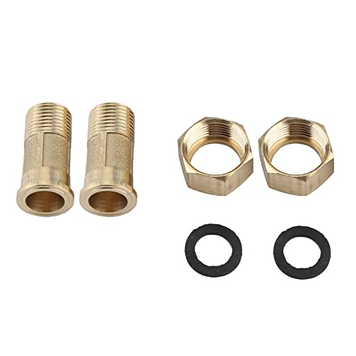 Deosdum Water Flow Meter, Water Meter Copper 1.5M3/H Mechanical Water Meter 15Mm 1/2 Inch Water Flow Gauge Garden Water Flow Meter