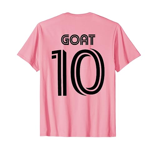 Miami Pink GOAT Soccer Futbol Kit style T-Shirt